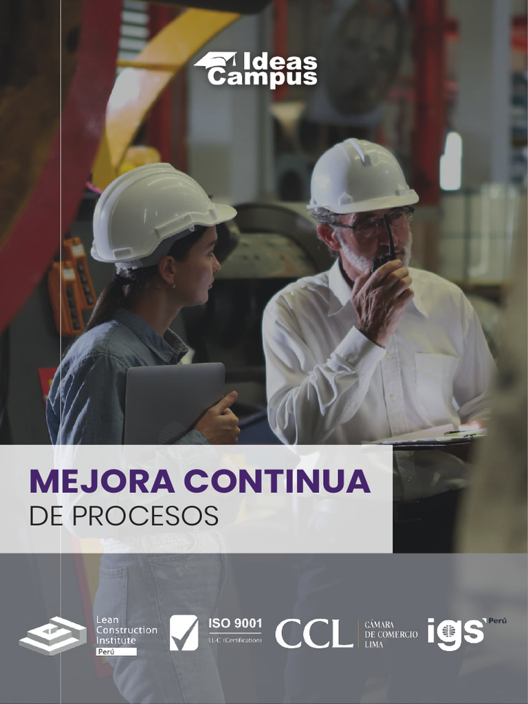 Brochures Mejora Continua. - Compressed | PDF | Business | Planificación
