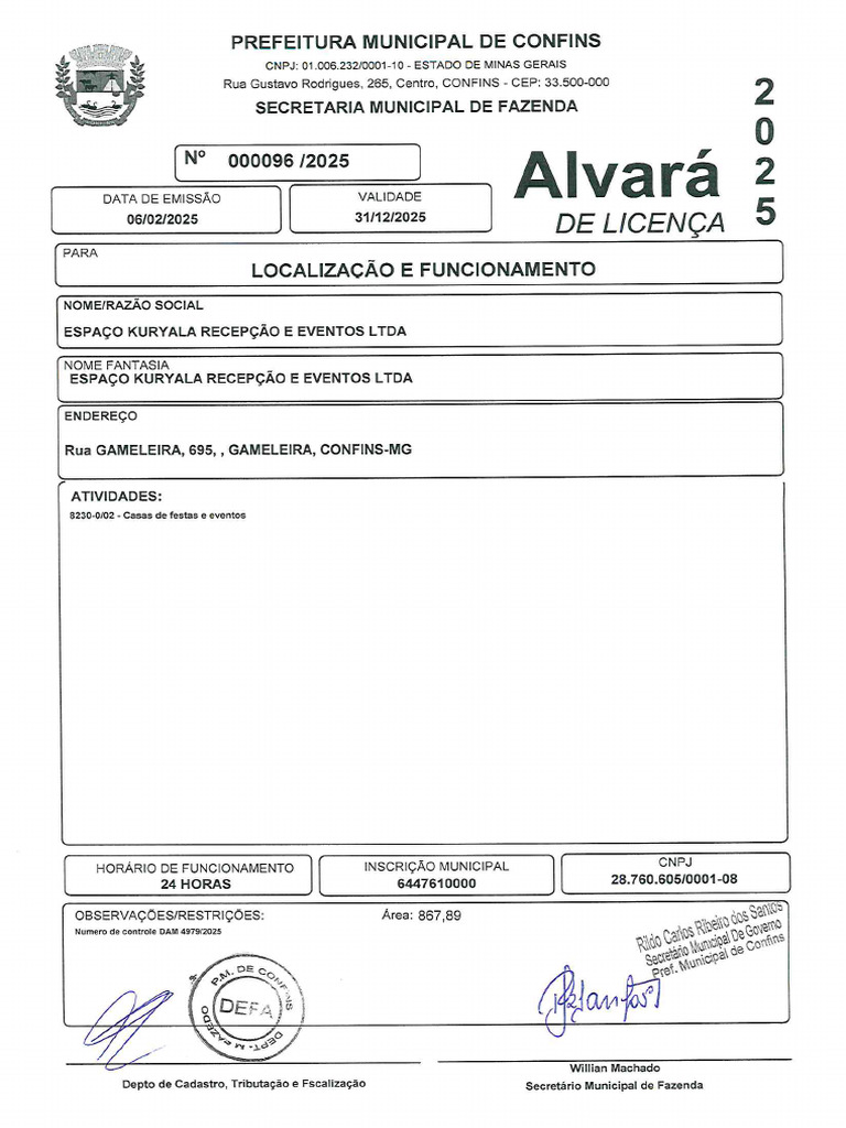Alvará Kuryala | PDF