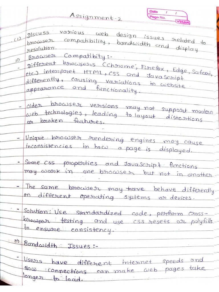 Web Design Questions | PDF