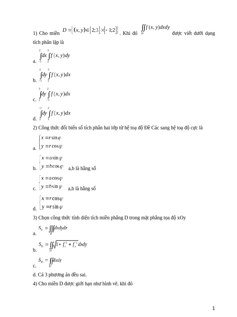 BT Ôn GT2 - Chương 2 | PDF