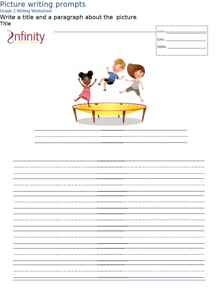 Grade 2 Picture Writing Prompts A PDF | PDF