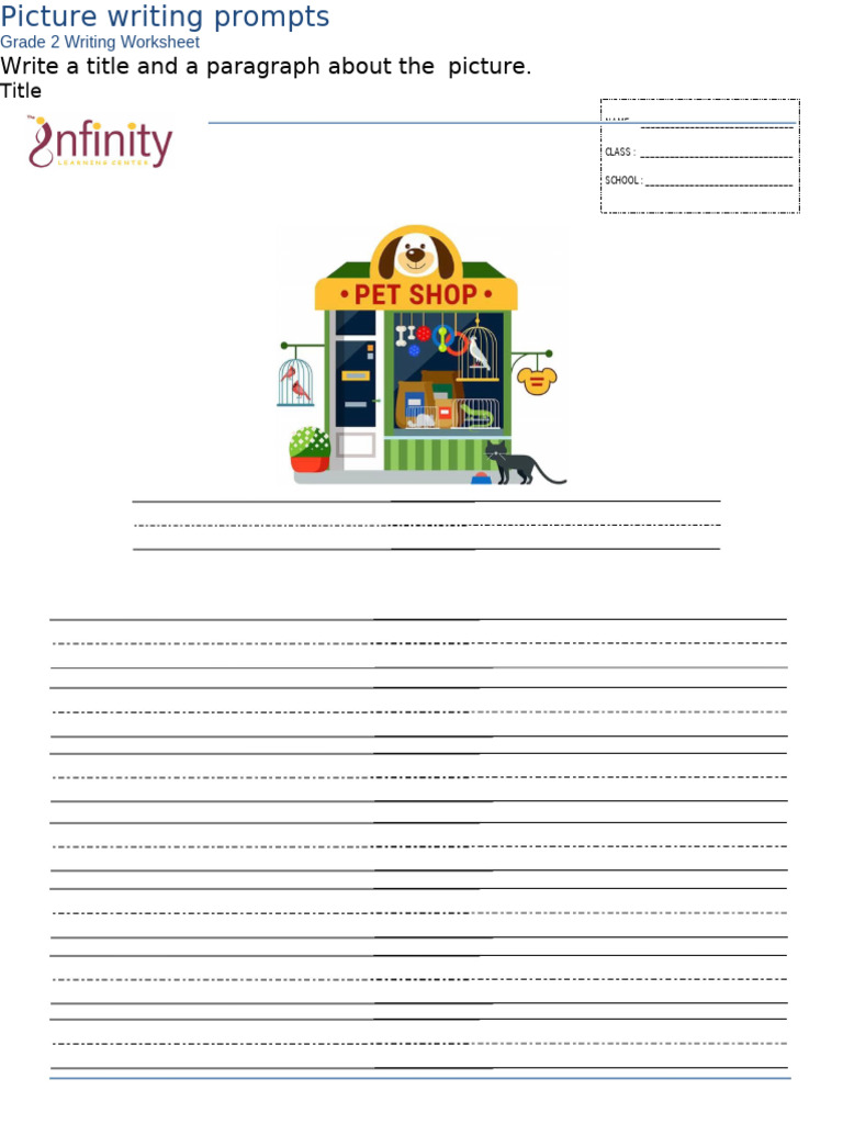 Grade 2 Picture Writing Prompts | PDF
