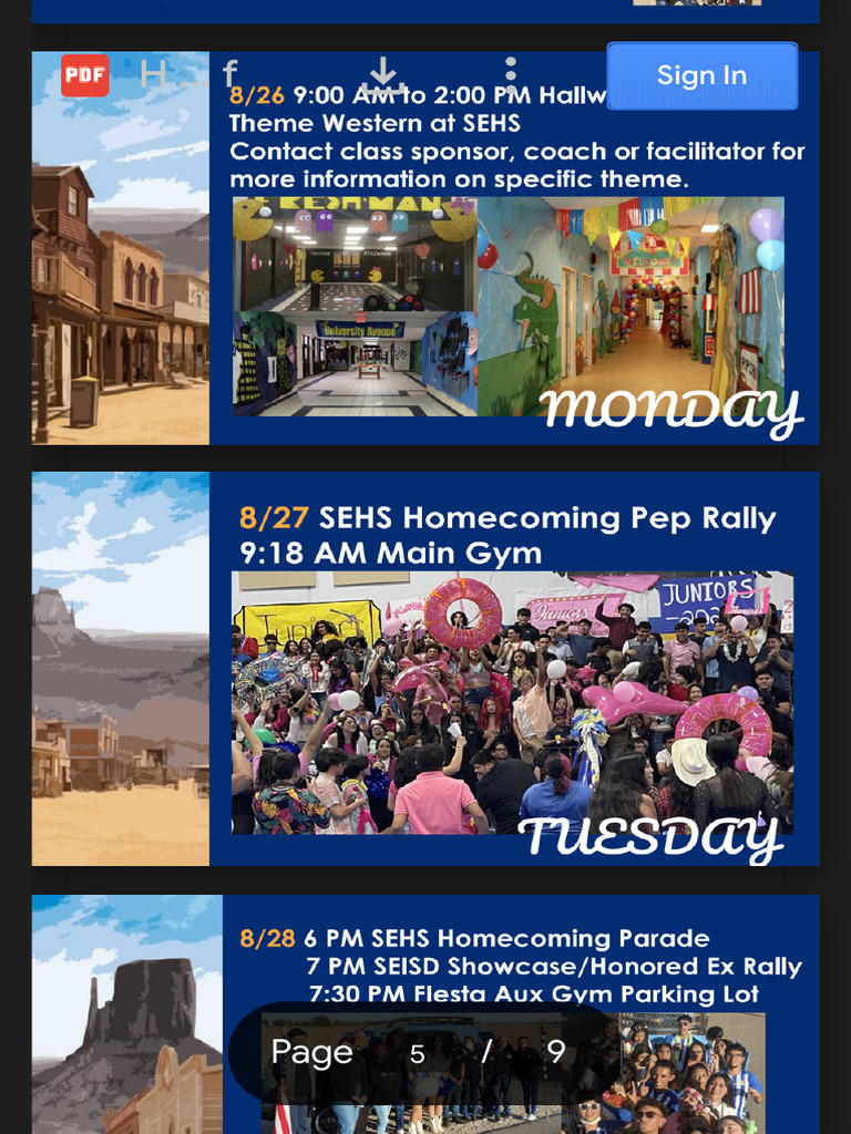 Homecoming 2024 (2) .PDF - Google Drive | PDF