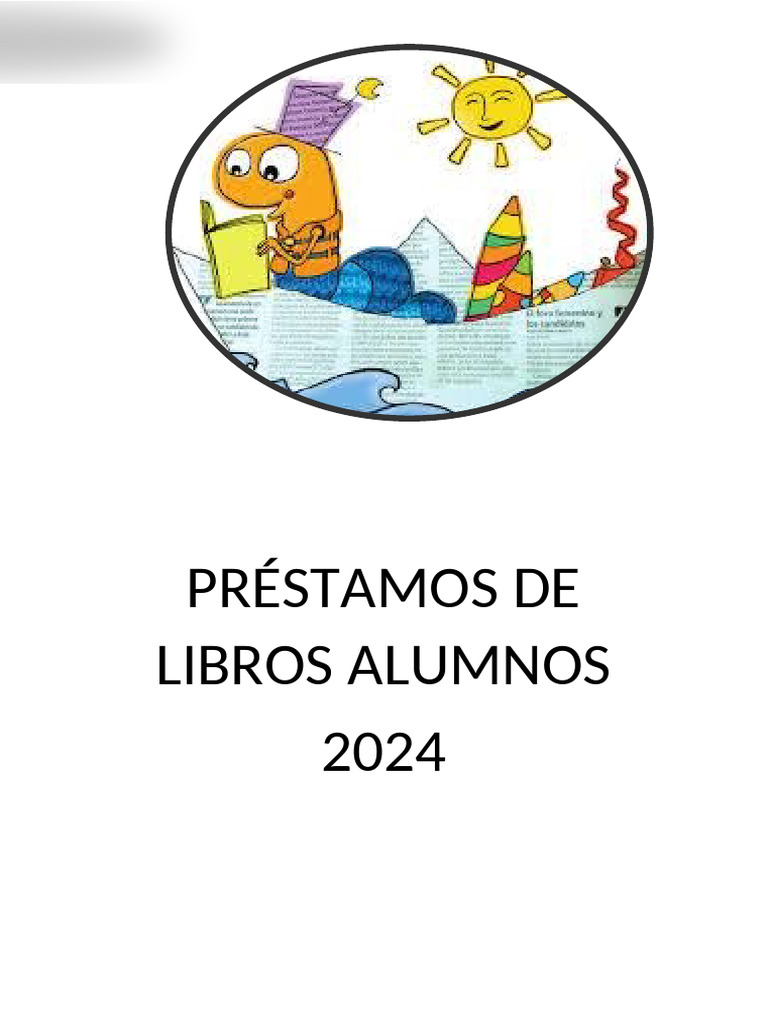 Plantilla Préstamos de Libros Alumnos | PDF