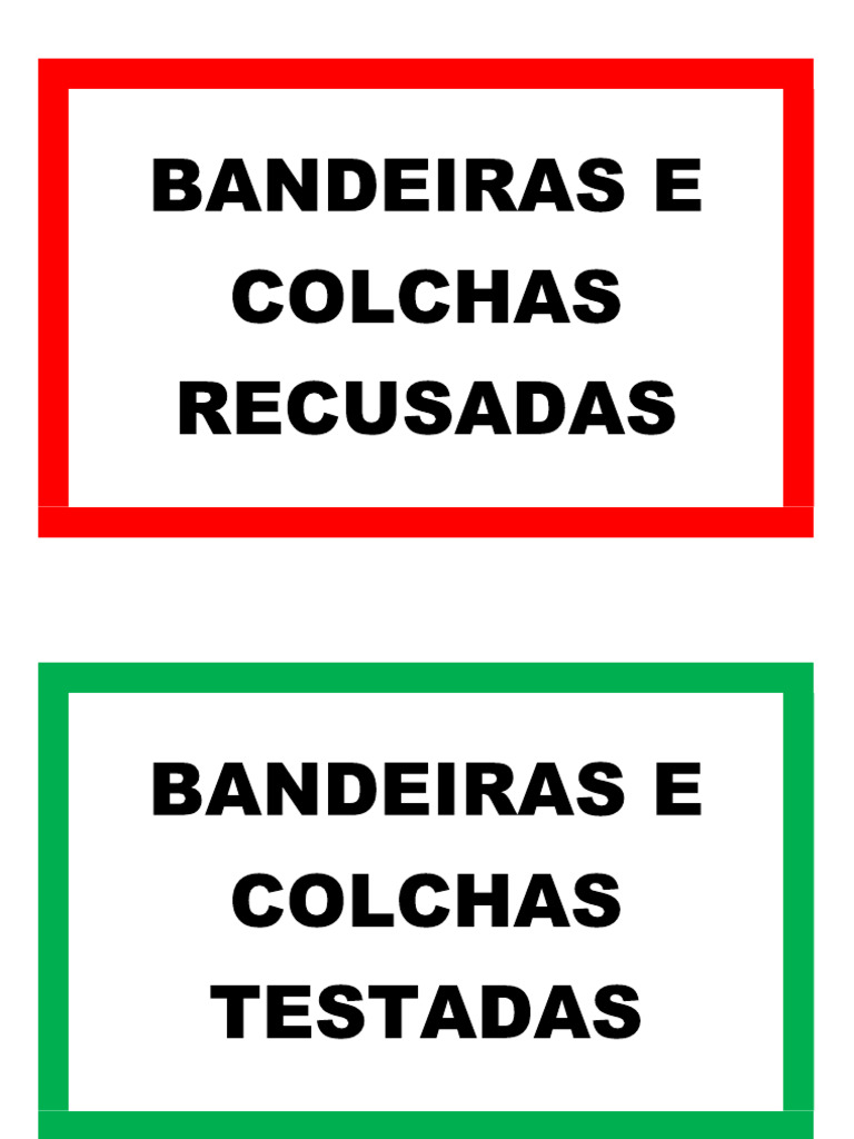 Identificação Macro Bag | PDF