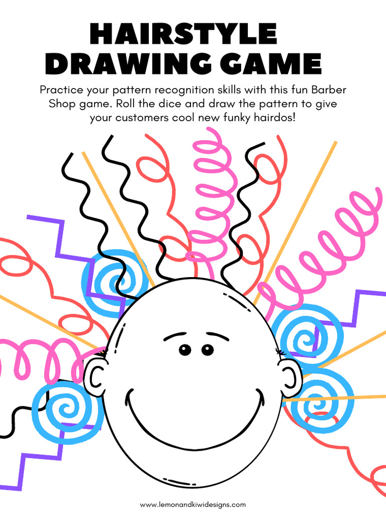 Roll A Hairstyle Drawing Game Pattern Recognition | PDF