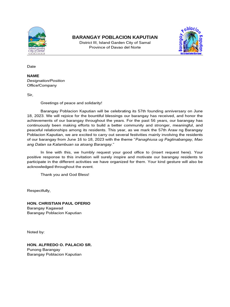 draft-Request-Letter | PDF