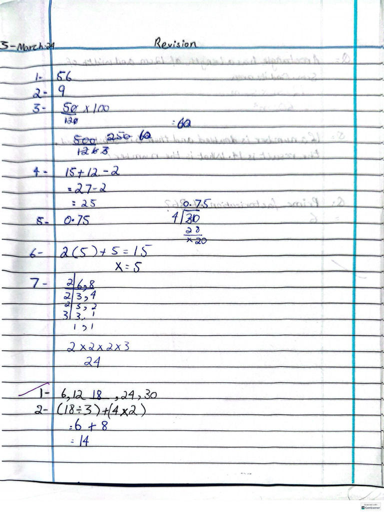 Maths Work | PDF