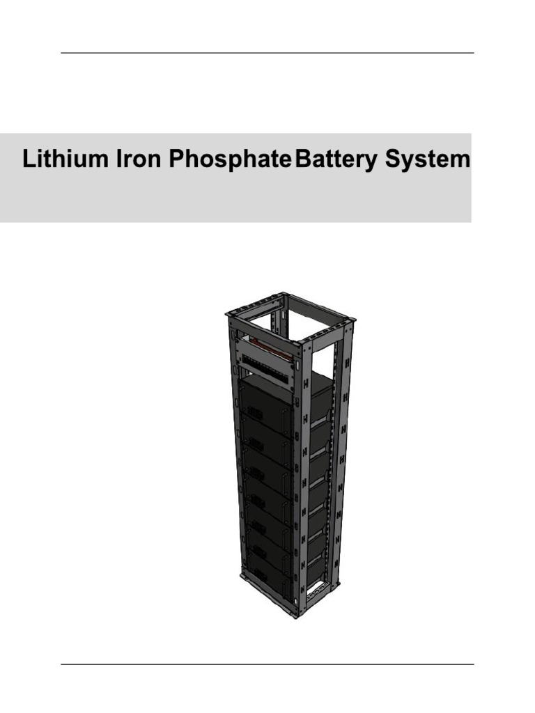 Installation Lithium Ion Battery Rack-Modified | PDF | Electric Arc ...