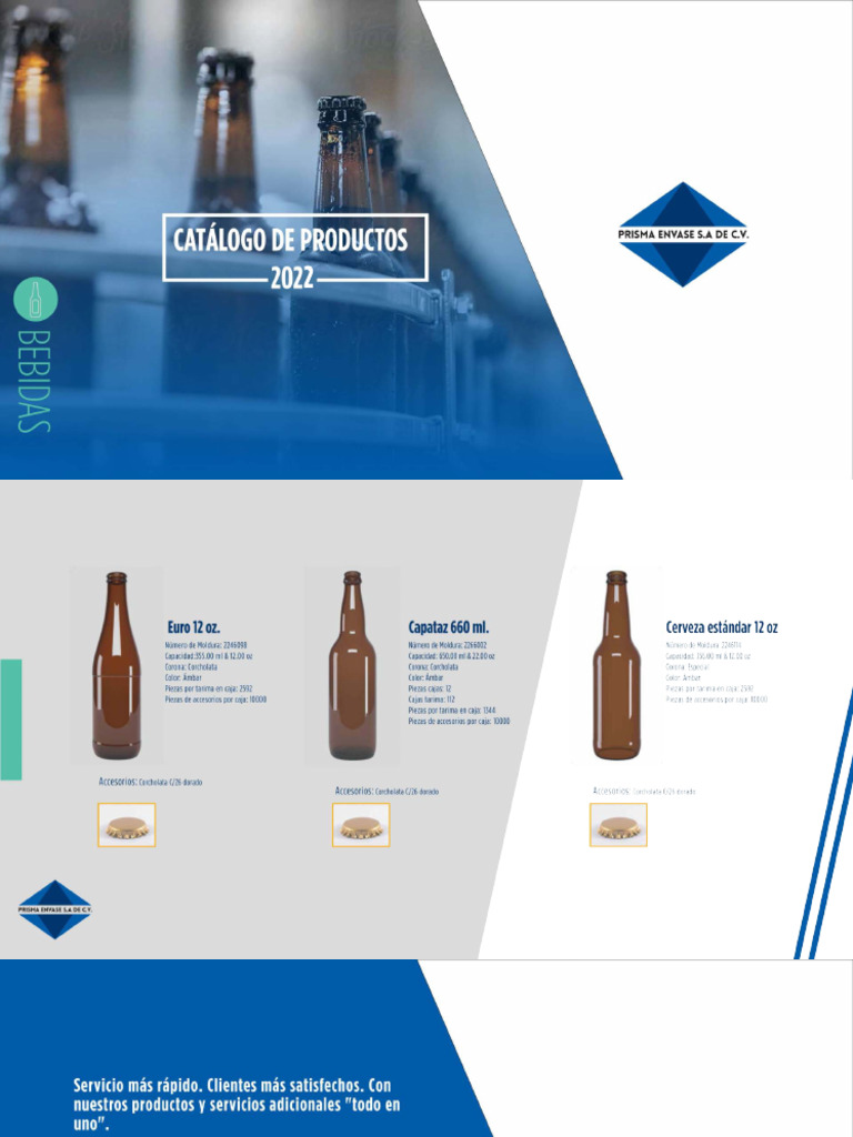 Catalogo Bebidas | PDF