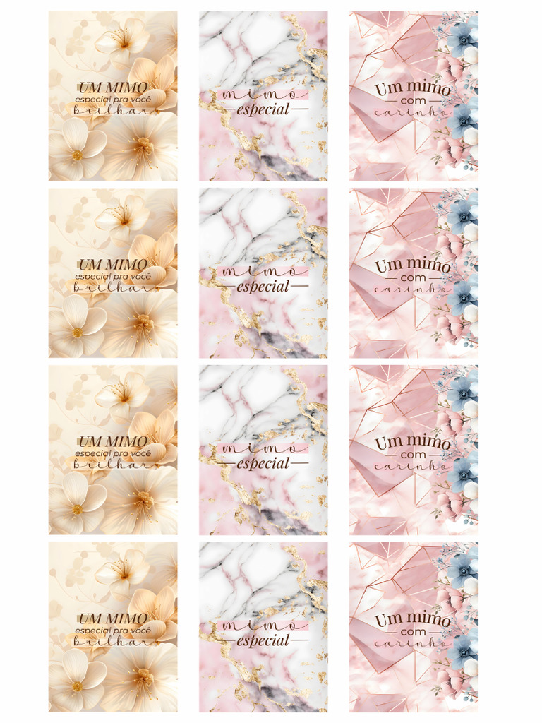 PDF Capinhas Manteiga Cacau 5X7 | PDF