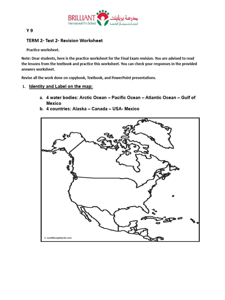 Yr 9 - Exam - Revision Worksheet - ANSWER KEY | PDF | Slavery In The ...