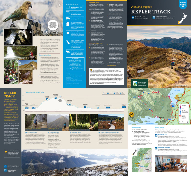 Kepler Track Safety and Preparation Guide | PDF