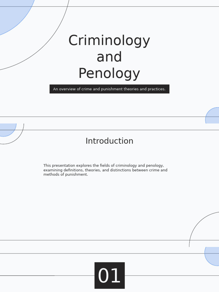 Criminology and Penology Overview | PDF | Crimes | Crime & Violence