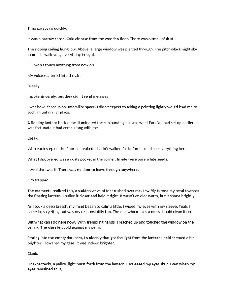 Time Passes So Quickly | PDF | Sky