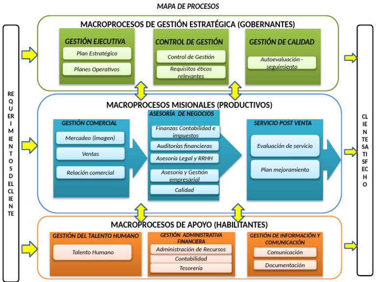 MAPA PROCESOS CONSILIUMV_003 | PDF
