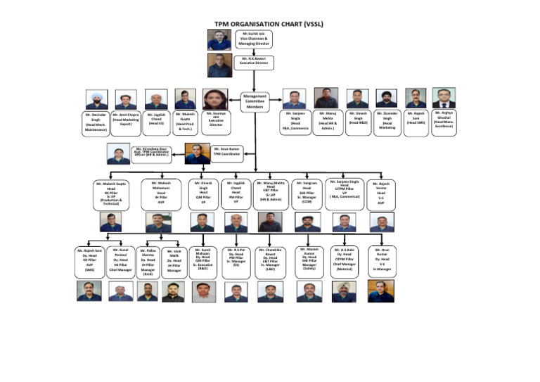 TPM Organization Structure Overview | PDF