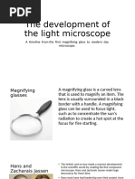 Microscopy Timeline Self Reading Comprehension | PDF | Microscope ...