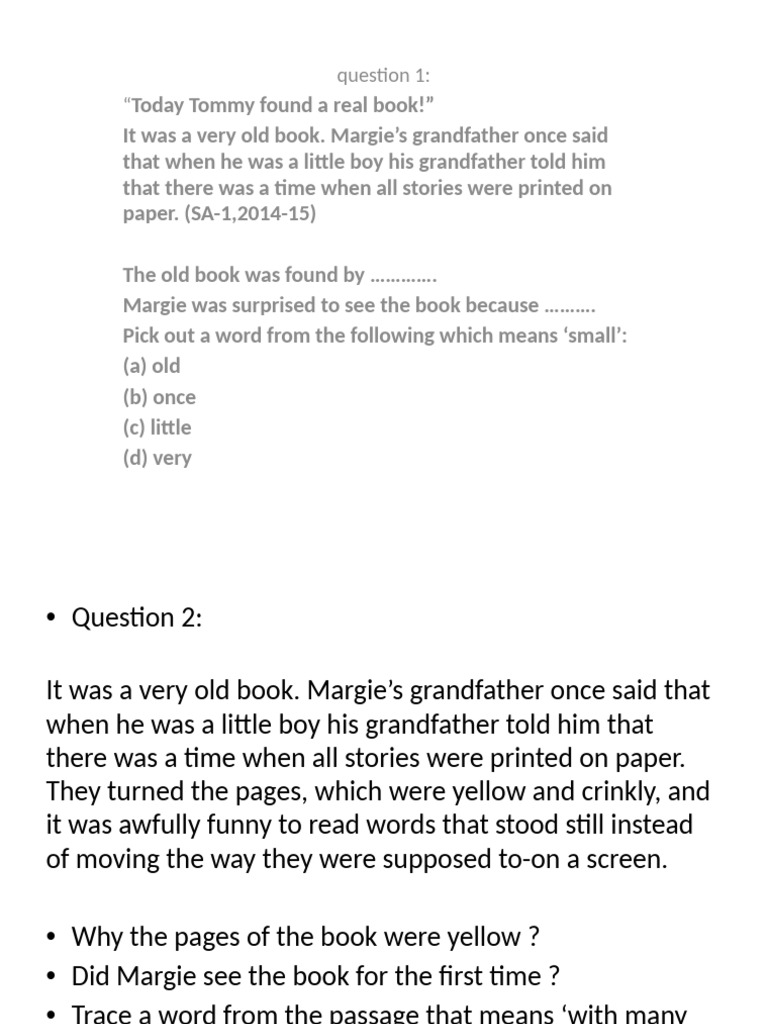 Fun They Had Practise | PDF | Teachers