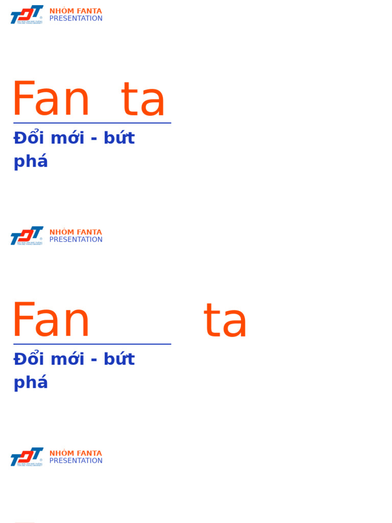 FANTA Trần a Luynh Slides | PDF