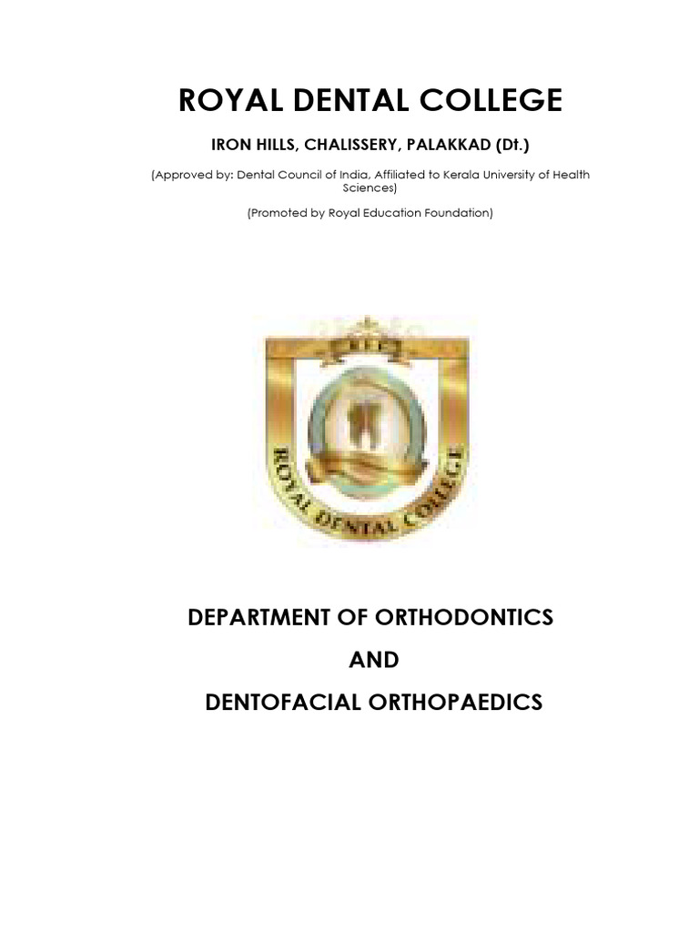 Orthodontic Exercises and Guidelines | PDF | Orthodontics | Stainless Steel