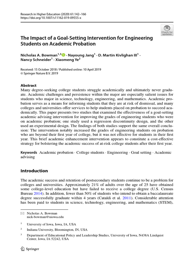 Goal Setting Intervention | PDF | Goal Setting | Goal