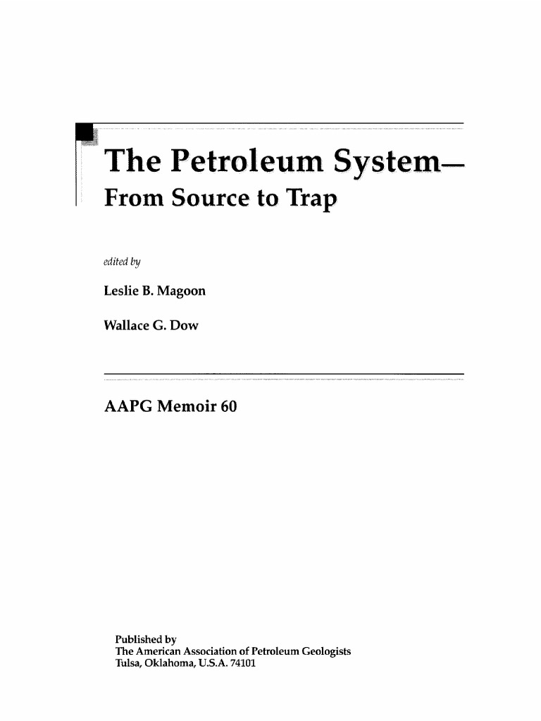 (AAPG Memoir, 60) Leslie B Magoon_ Wallace G Dow_ American Association ...