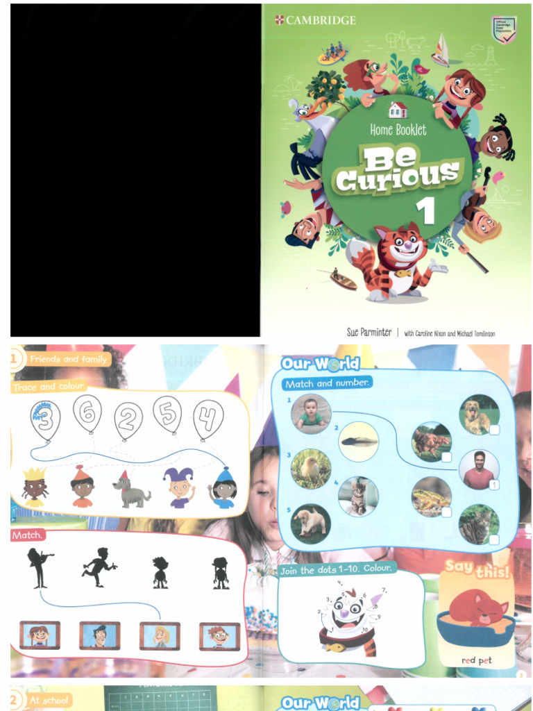 Be Curious 1 Home Booklet | PDF