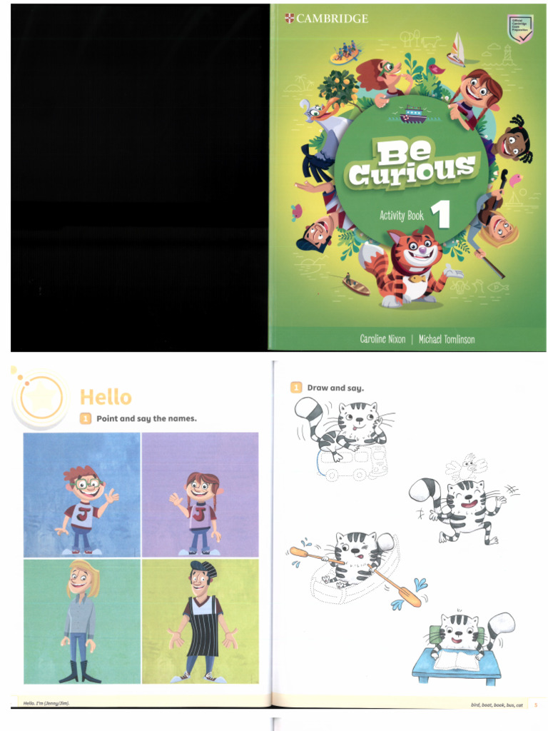Be Curious 1 Activity Book | PDF