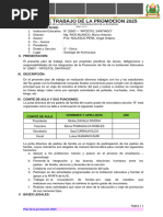 Programa Protocolar de La Fiesta de Promocion | PDF