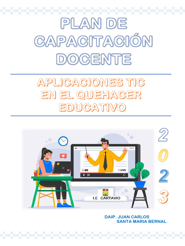 Plan de Capacitacion Docente Aip - 2023. | PDF | Enseñando | Maestros