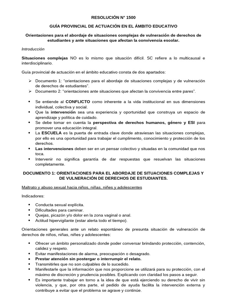 Resumen 1500 | PDF | Abuso infantil | Autolesiones