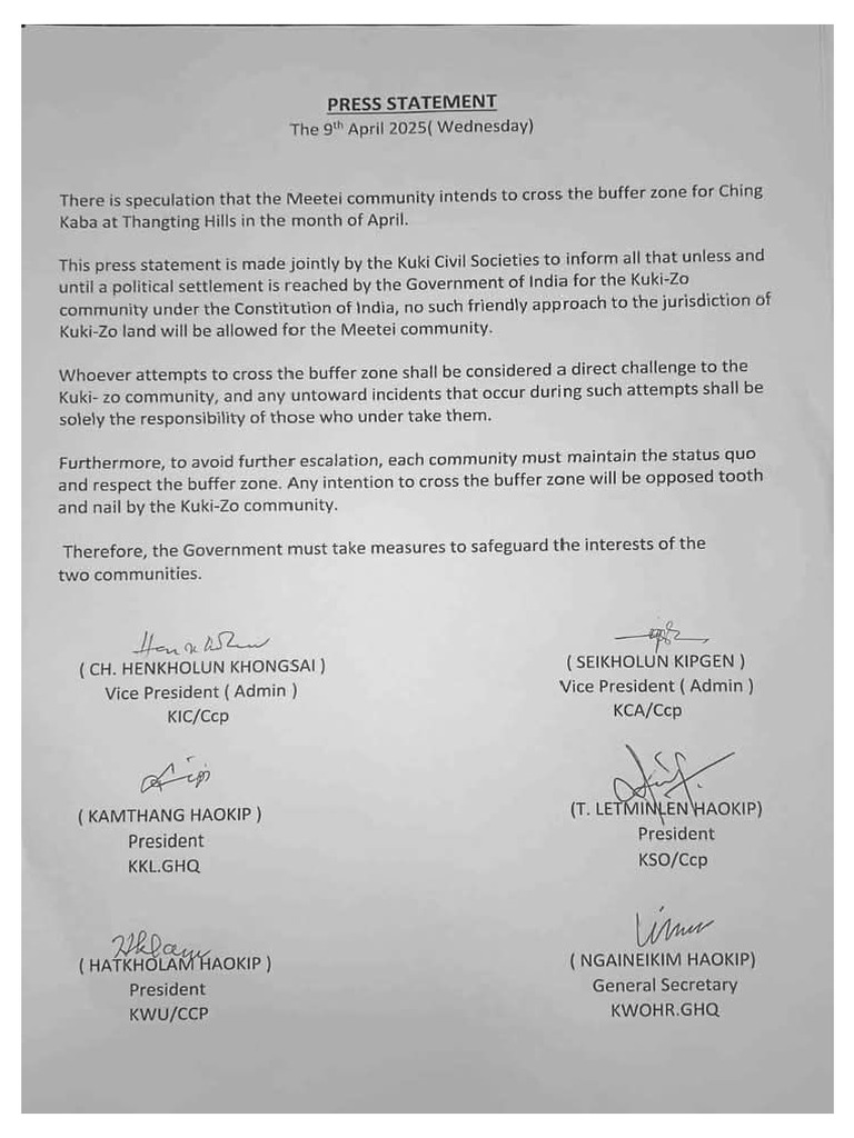 Press Statement | PDF