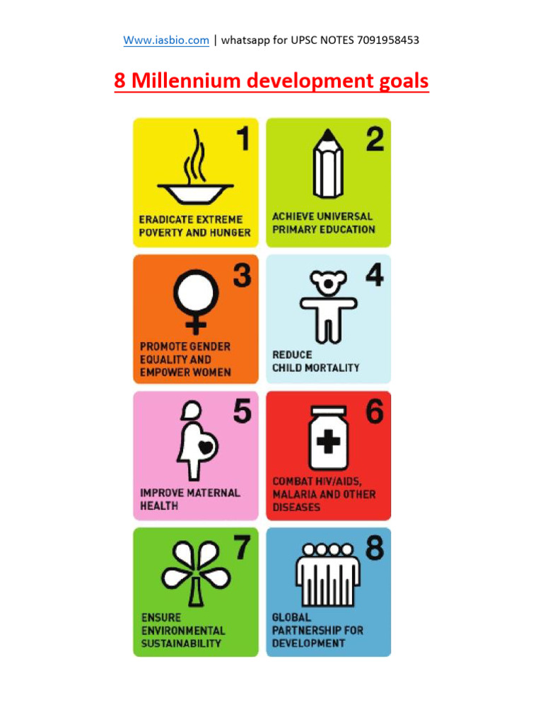 Millennium development goals | PDF | Millennium Development Goals