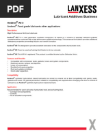 Anderol FGCS-2 HD Food Grade Grease | PDF | Lubricant | Materials