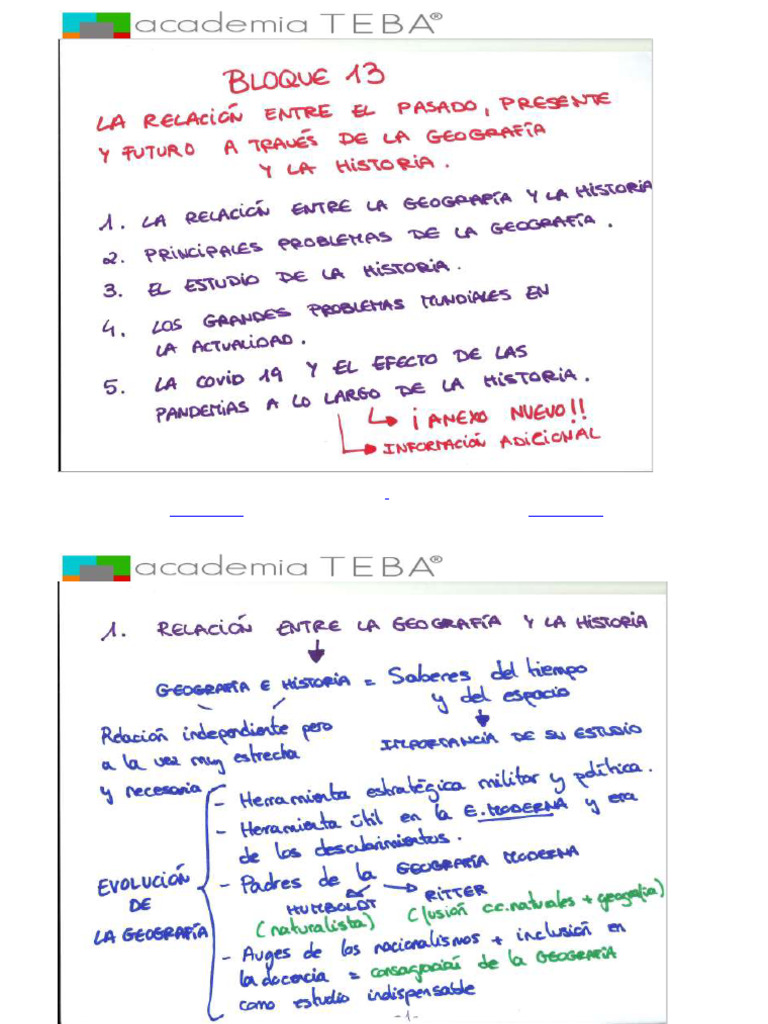 Esquema Tema 13 | PDF