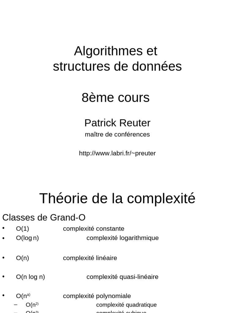 cours8 | PDF | Pointeur (programmation) | Données informatiques