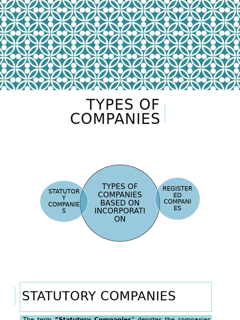 Types of Companies-V Bba | PDF | Companies | Guarantee