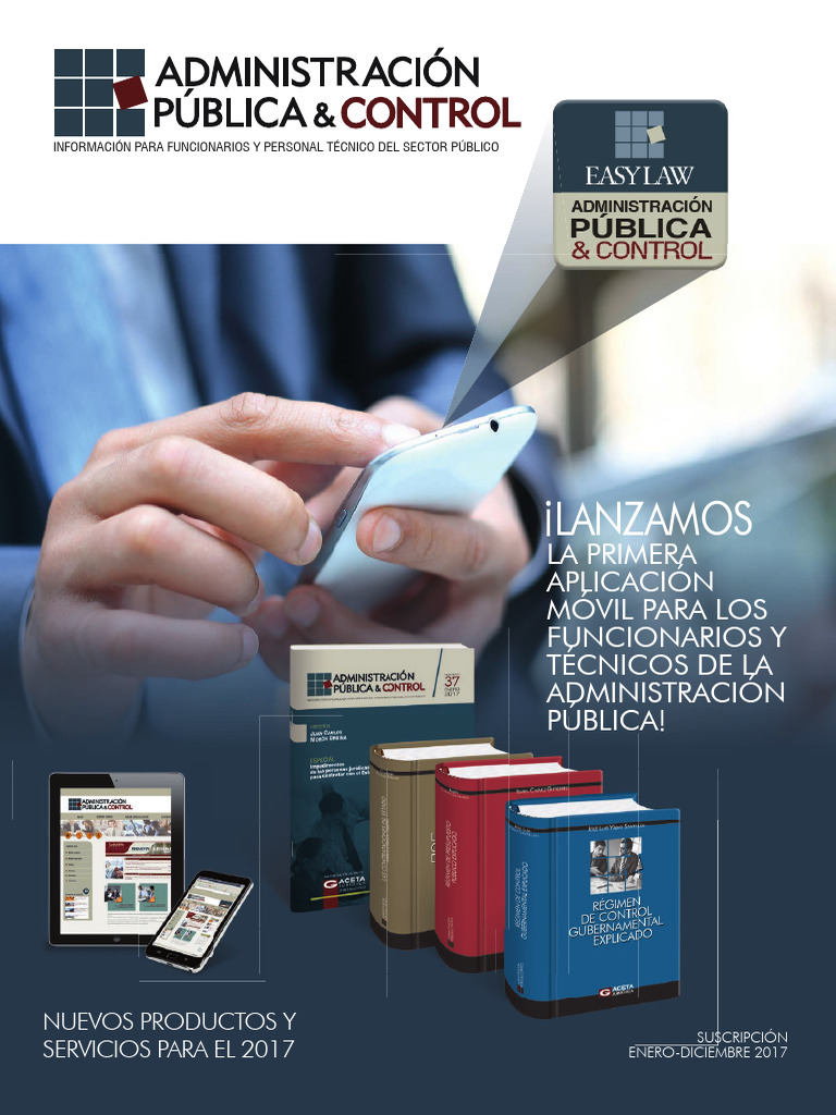 Brochure AP&C 2017 | PDF | Administración Pública | Aplicación movil