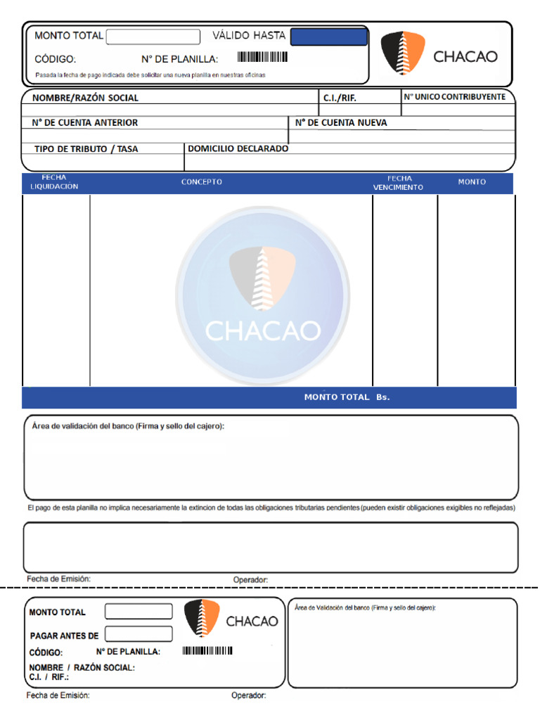 Planillo de Pago de Patente Marzo 2025 Atreus | PDF | Bancos | Bancario