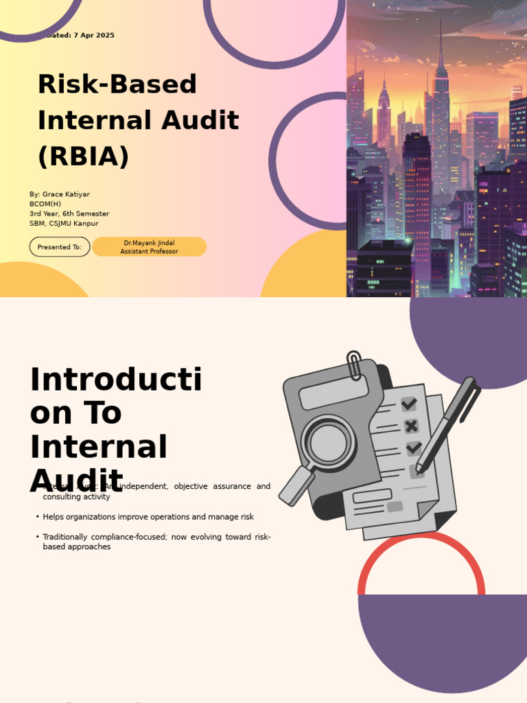 Understanding Risk-Based Internal Audit | PDF | Internal Audit | Risk ...