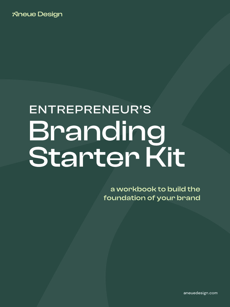 Entrepreneur's Branding Starter Kit | PDF | Brand | Logos