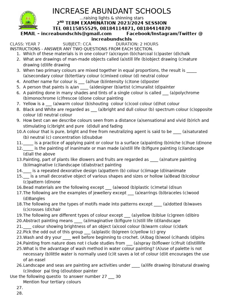 Biology SSS Cca JSS BST JSS | PDF | Metals | Seed