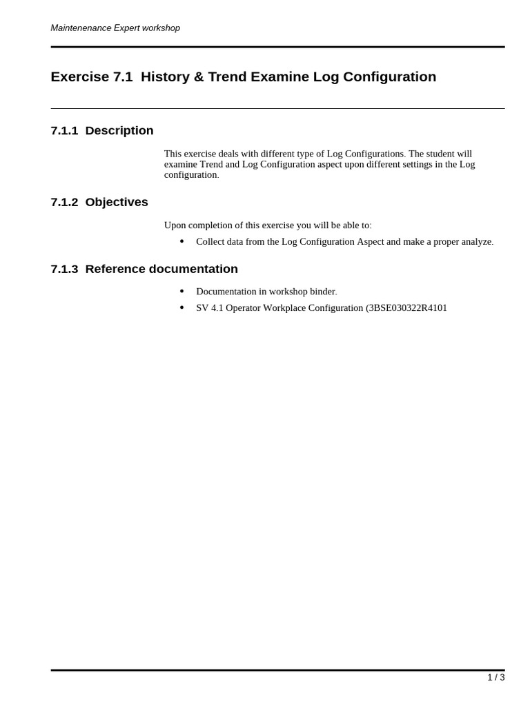 E143-07 Exercise 7.1 - RevA | PDF