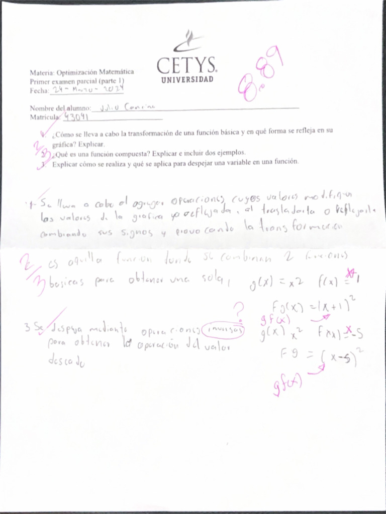 Materia Optimización Matemática | PDF