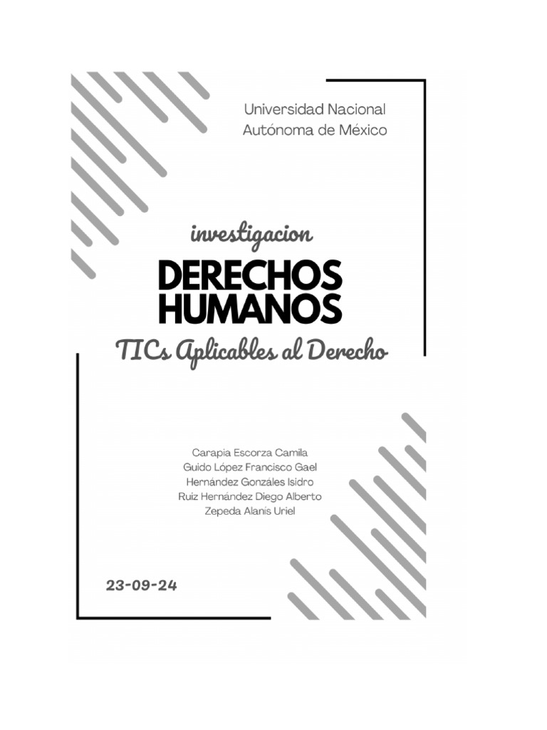Derechos Humanos | PDF | Derechos humanos | Igualdad social