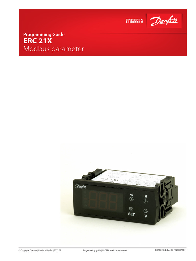 ERC_213_Modbus_Parameter | PDF | Electrical Engineering | Computer ...