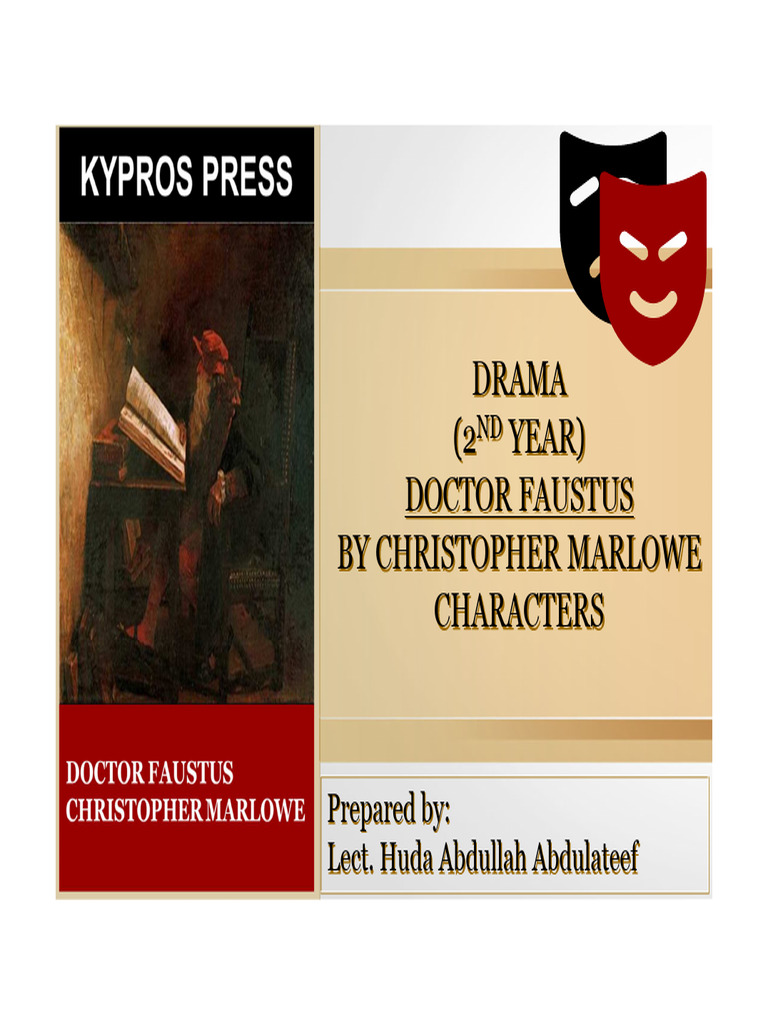 Doctor Faustus Character Overview | PDF | Religious Belief And Doctrine