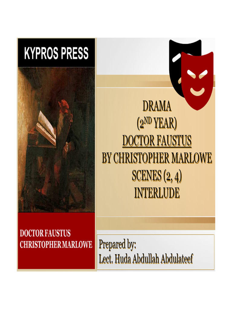 Doctor Faustus Scene Analysis Guide | PDF