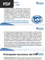 Un.5 Ventajas y Desventajas FMI y BM | PDF | Banco Mundial | Fondo Monetario Internacional